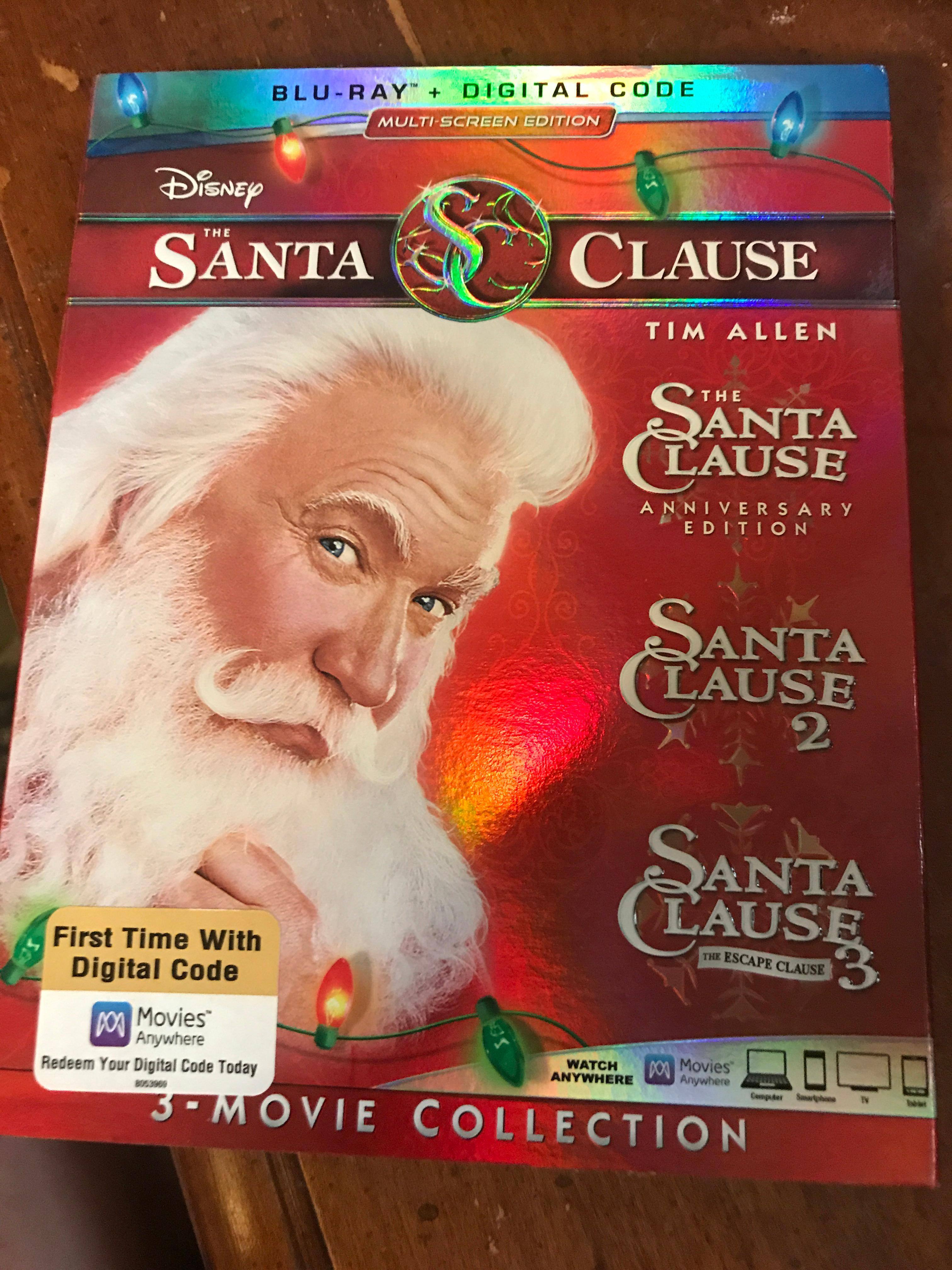 Best Buy: The Santa Clause 3-Movie Collection [Includes Digital Copy ...