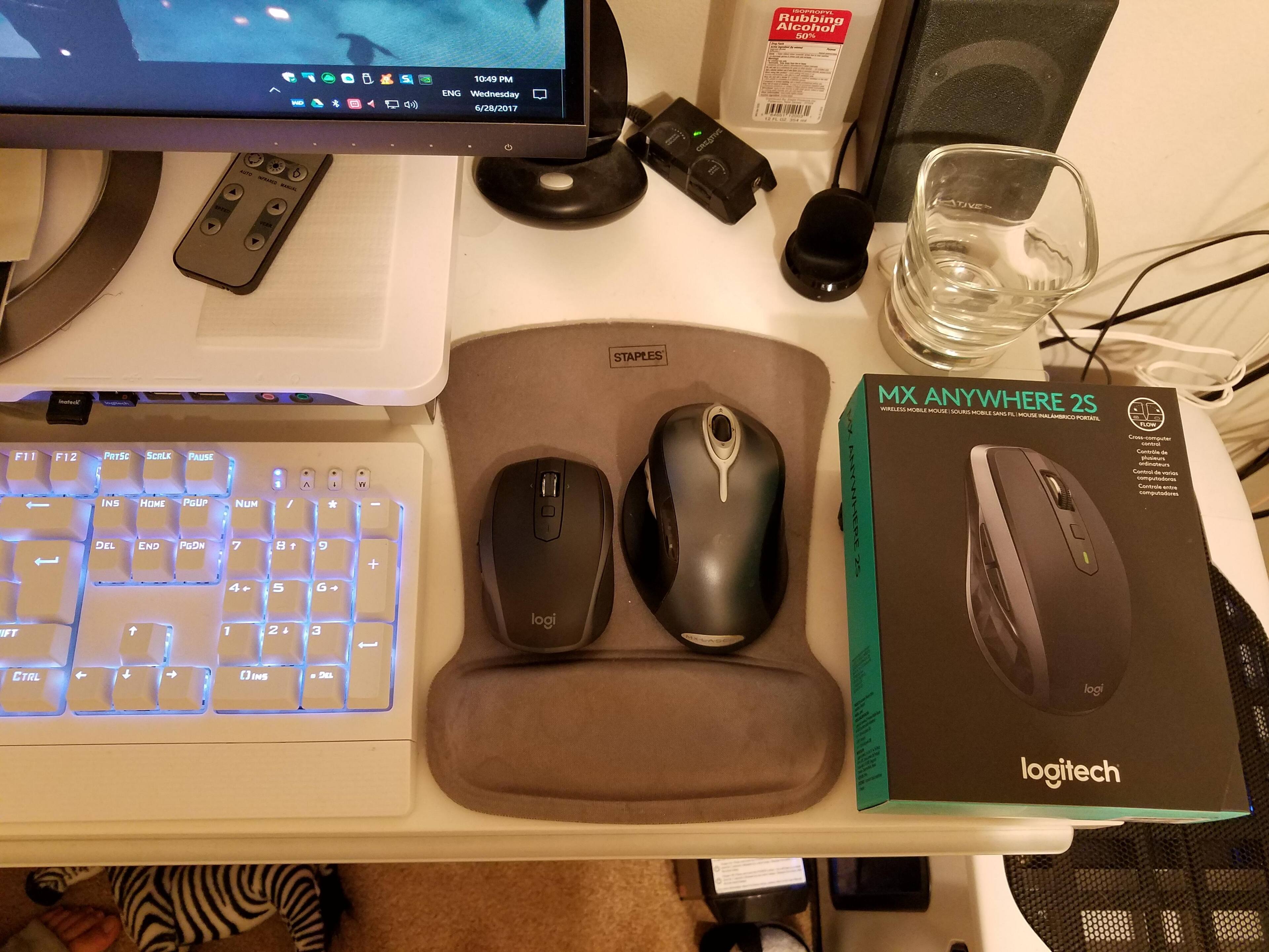 Best Buy: Logitech MX Anywhere 2S Wireless Laser Mouse Graphite 910-005132