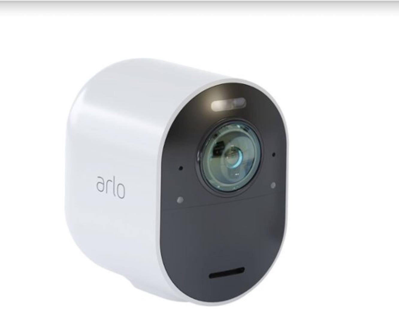 Arlo Ultra Indoor/Outdoor 4K HDR Wi Fi Wire Free Security Camera (add on camera) VMC5040-100NAS ...