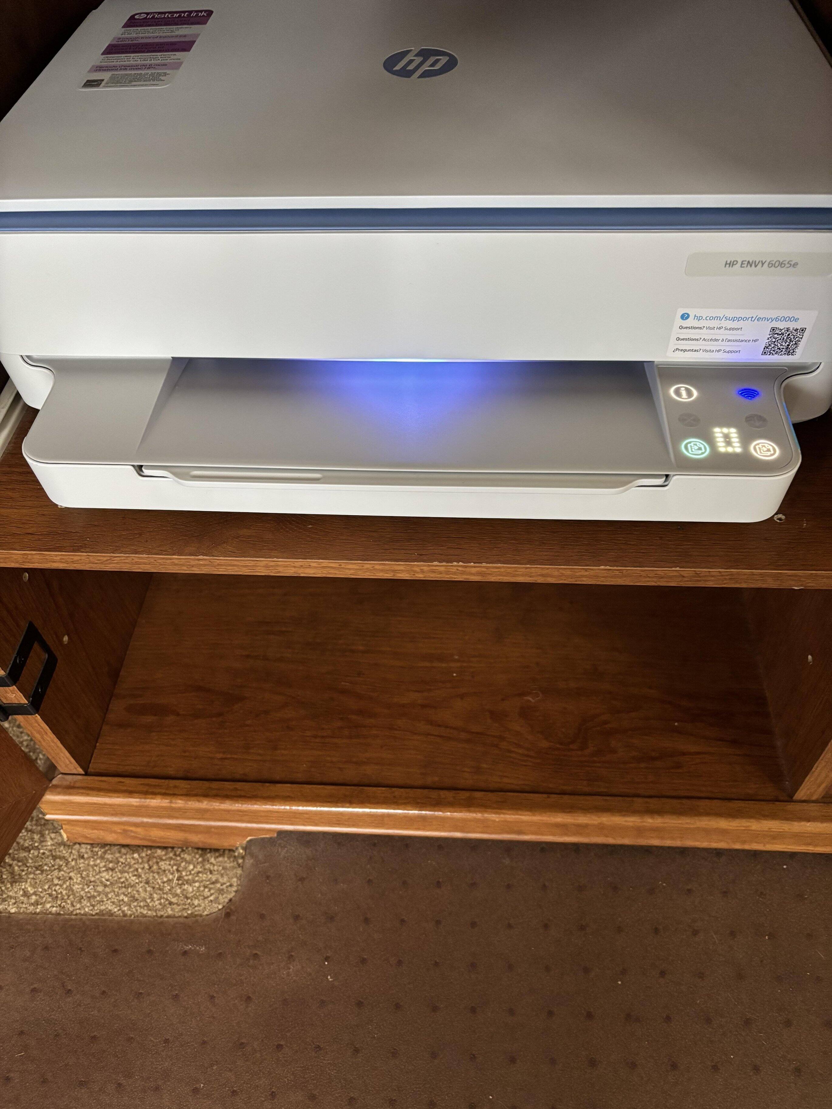 Customer Reviews: HP ENVY 6065e Wireless All-in-One Inkjet Printer with 6 months of Instant Ink ...