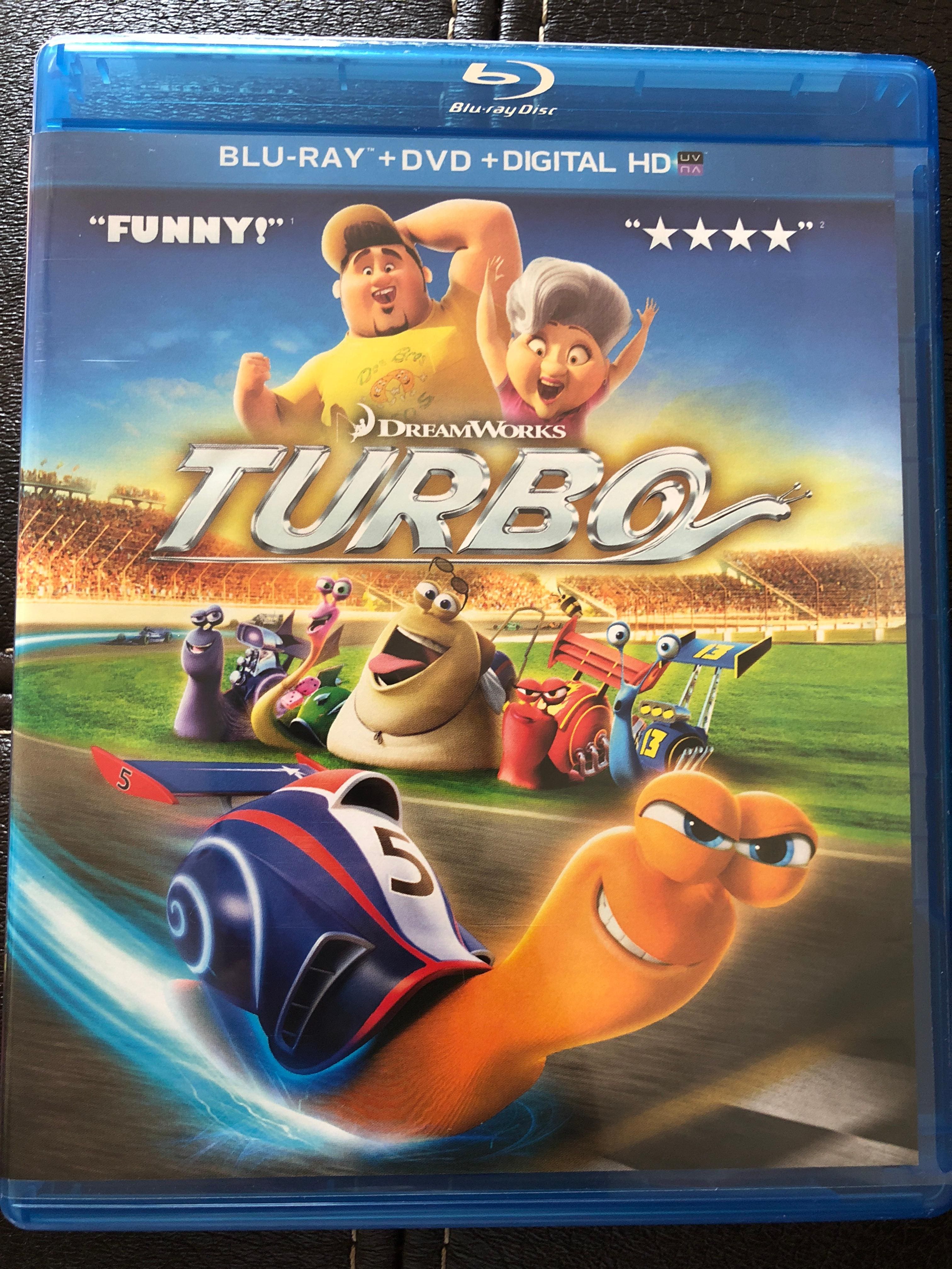 Customer Reviews: Turbo [Includes Digital Copy] [Blu-ray/DVD] [Movie ...