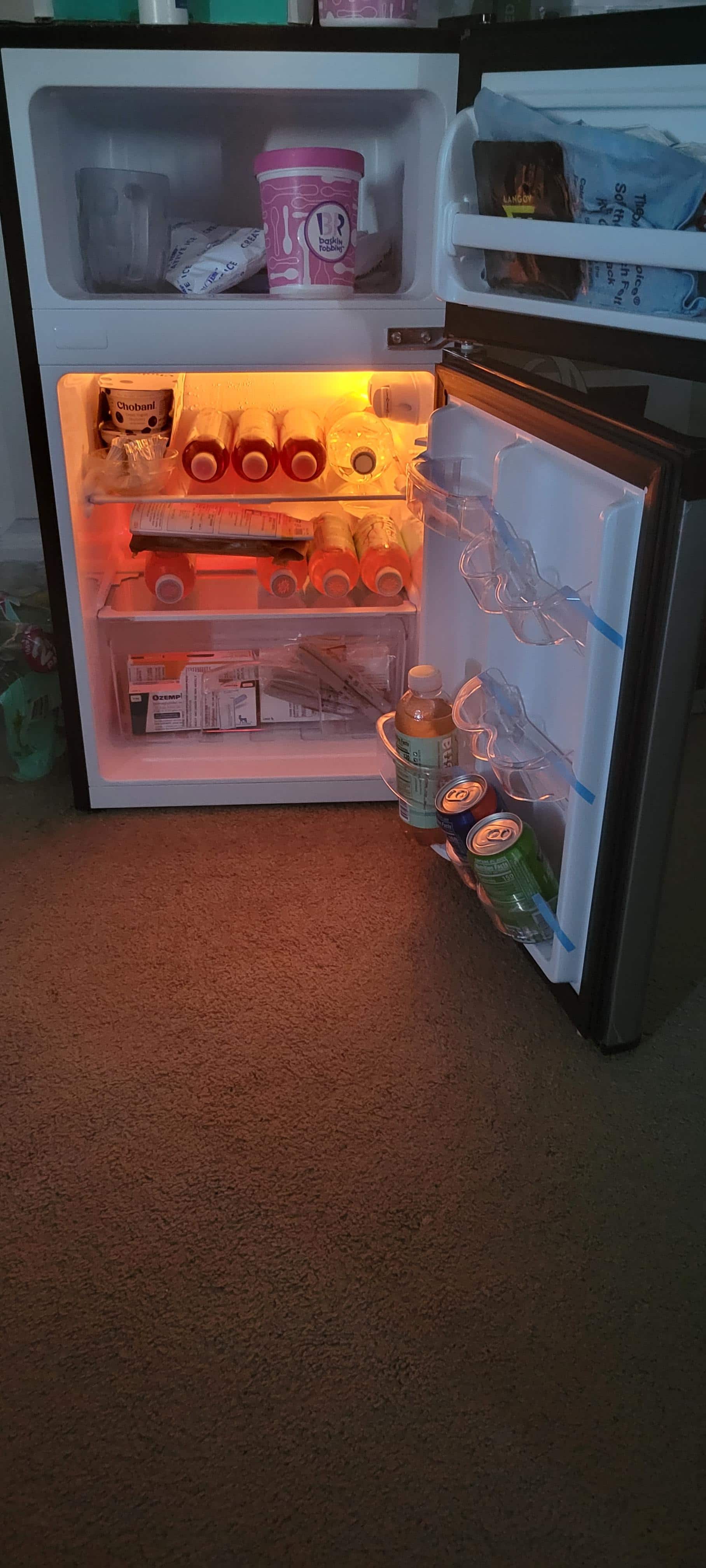 Customer Reviews: Frigidaire 3.1 Cu. Ft. Mini Fridge with Built-In ...