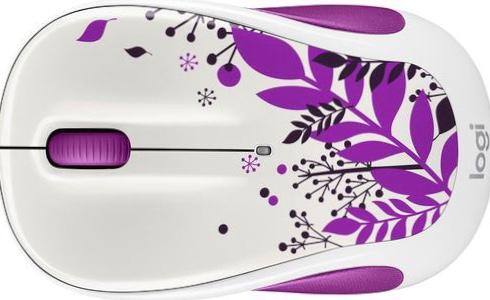 Best Buy: Logitech M325 Wireless Optical Mouse Purple Peace 910-005345