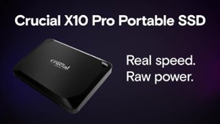 Crucial X10 Pro 4TB USB C External SSD Black Crucial X10 Pro 4TB USB C External SSD Black