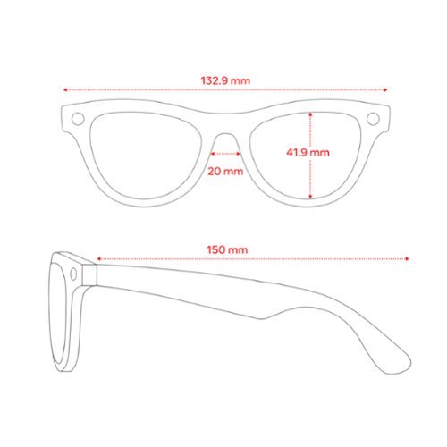 Ray-Ban Meta Skyler Smart Glasses With Meta Ai, Audio, Photo, Video ...
