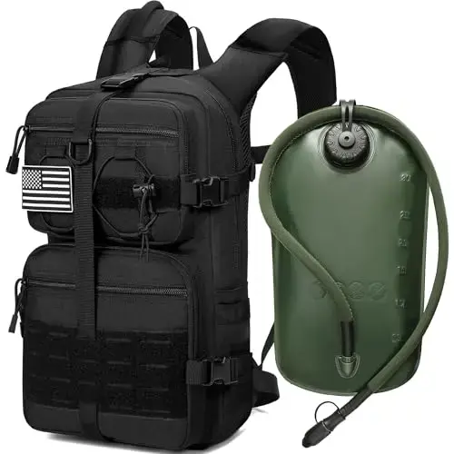 Cozy Serene 1050d Hydration Backpack With 3l Water Bladder Molle For ...