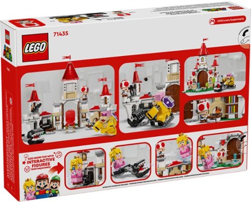 Lego Super Mario Battle With Roy At Peach’S Castle Playset And Mario ...