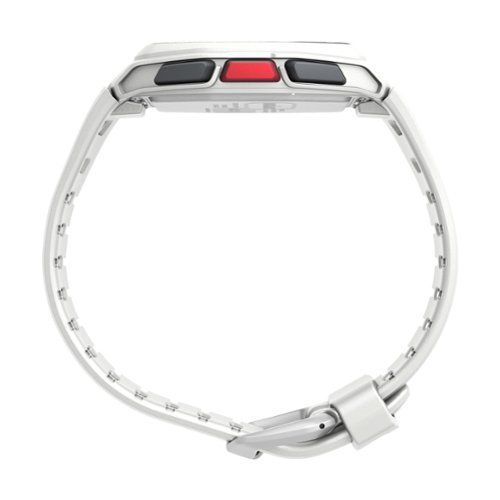 Timex Unisex Ironman T300 42mm Watch - White Strap Digital Dial - White ...