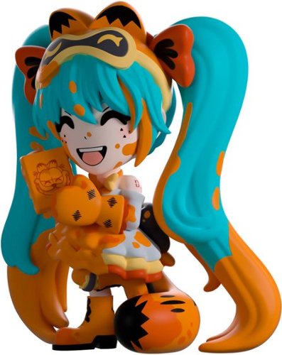 Youtooz Hatsune Miku - Lasagna Splatter Garfield Miku 5.1 Vinyl Figure ...
