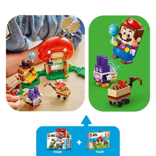 Lego Super Mario Nabbit At Toad’S Shop Expansion Toy Set 71429 ...