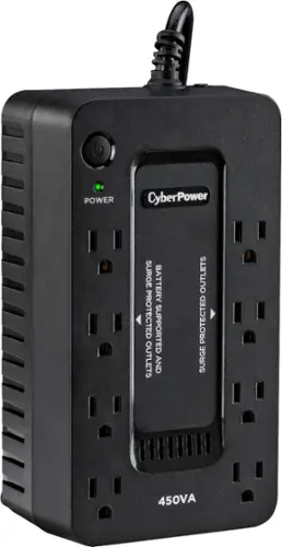 CyberPower 450VA Battery Back Up System Black SE450G1 - Open Box - Best Buy