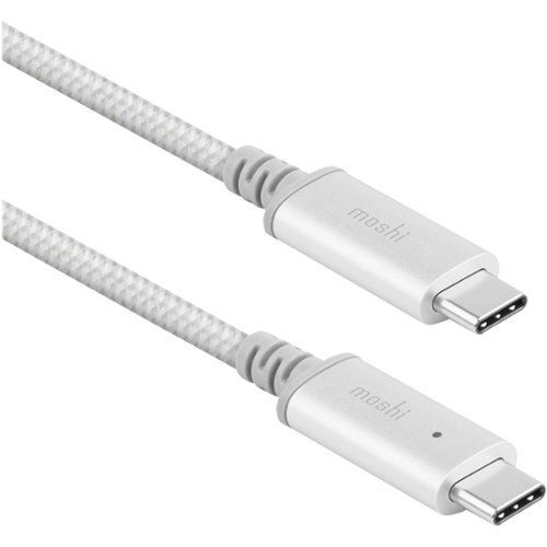 Moshi Integra 3.3' Usb Type C-To-Usb Type C Cable - Jet Silver - Big ...
