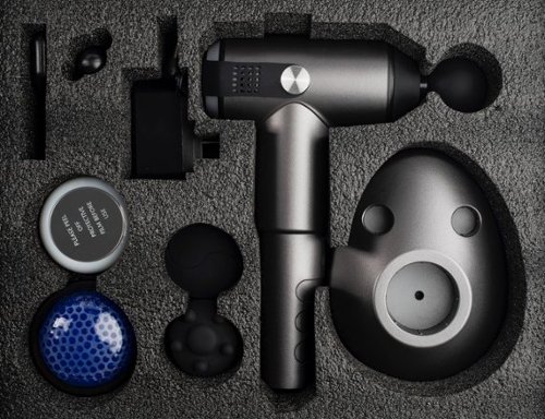 Nuvomed Rx-2 Pro Hot And Cold Therapy Portable Impact Massager - Black ...