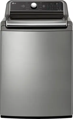 LG 5.3 Cu. Ft. High Efficiency Smart Top Load Washer with 4 Way ...