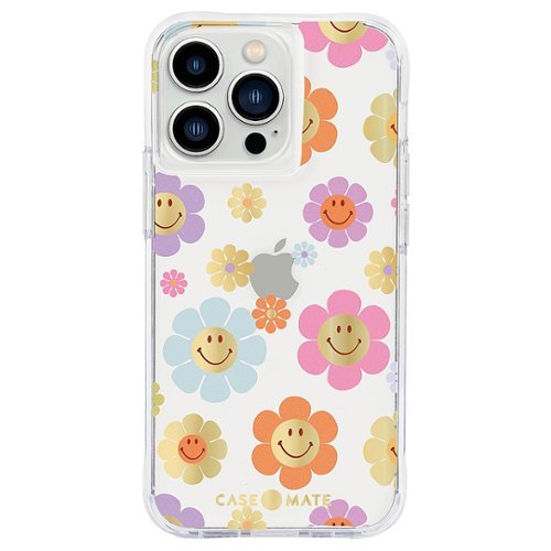 Case-Mate Print Hardshell Case For Iphone 13 Pro - Retro Flowers - Big Apple Buddy