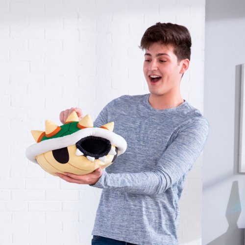 Tomy Club Mocchi Mocchi - 15-Inch Super Mario Bowser Shell Mega Plush ...