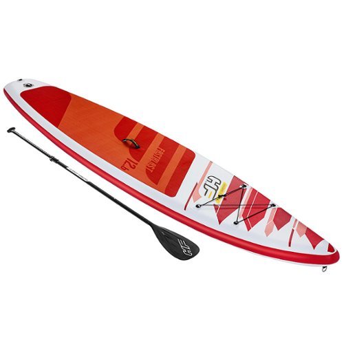 Bestway Hydro-Force Fastblast Tech Inflatable 12' 6" Stand Up Paddle ...