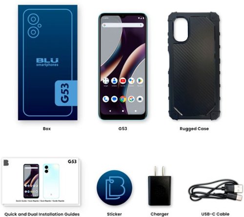 Blu G53 64gb (Unlocked) - Pearl - Big Apple Buddy