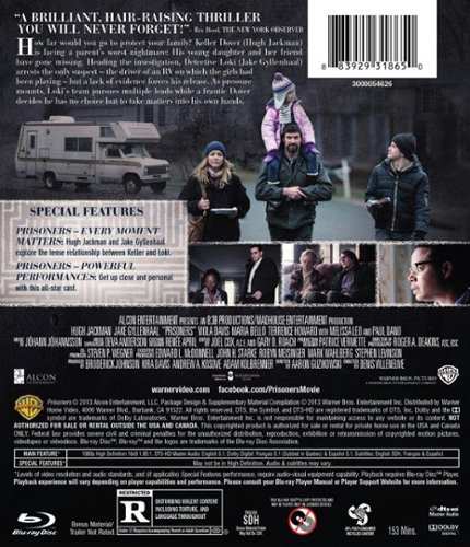 prisoners dvd