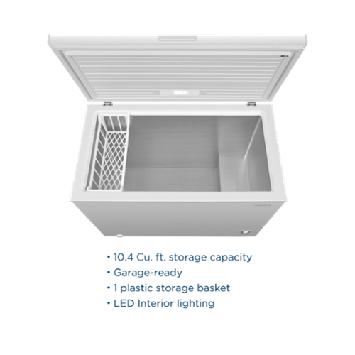 chest freezer inside dimensions