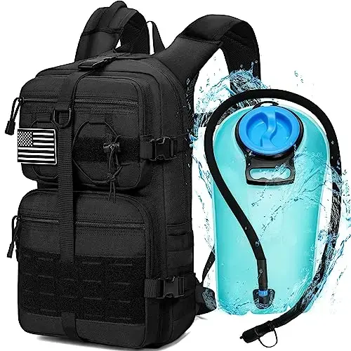 Cozy Serene 1050d Hydration Backpack With 3l Water Bladder Molle For ...