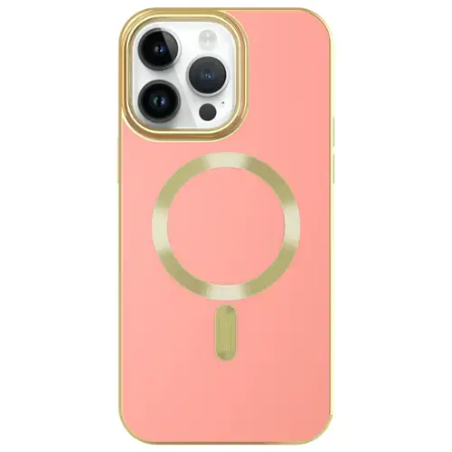 AMPD Gold Bumper Soft Case with MagSafe for Apple iPhone 14 Pro Max ...