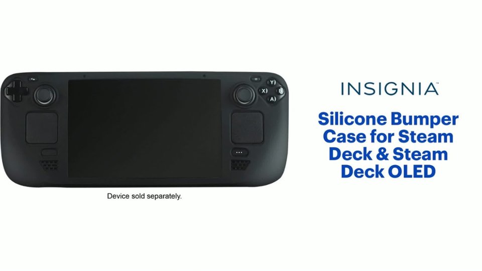 Customer Reviews: Insignia™ Silicone Bumper Case for Steam Deck & Steam ...