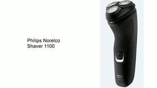 Best Buy: Philips Norelco 1100 series Electric Shaver Deep Black S1015/81US