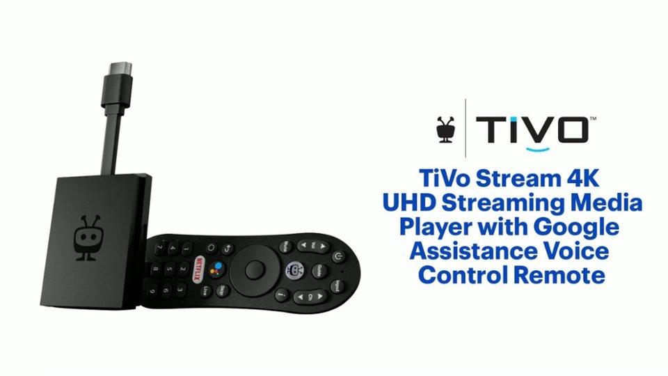 TiVo Stream 4K UHD Streaming Media Player with Google Assistance Voice ... TiVo Stream 4K UHD Streaming Media Player with Google Assistance Voice ...